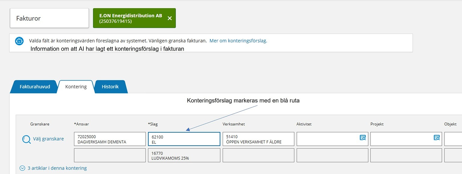 Nyhet – AI-kontering Visma Proceedo